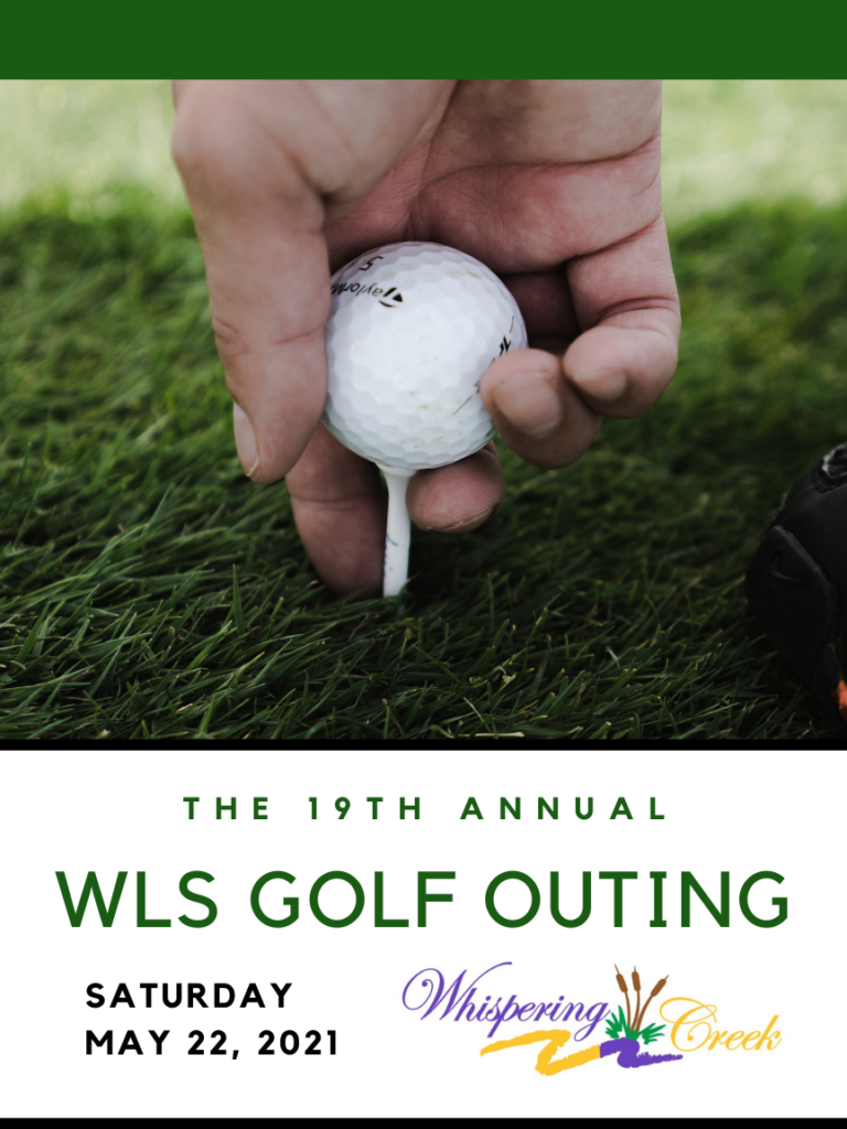 Green Grass Field Golf Ball Poster - Woodburn Lutheran School