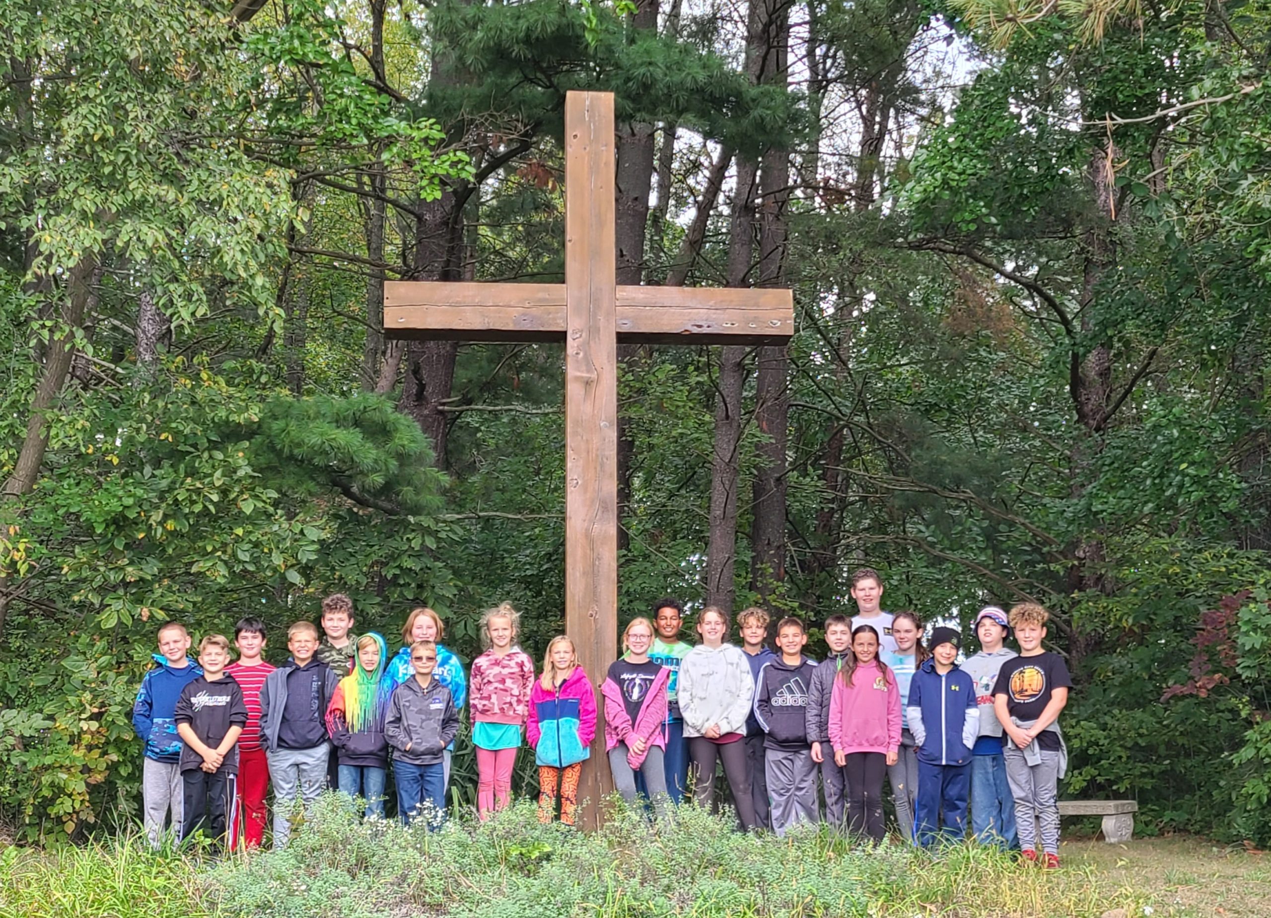WLS Visits Camp Lutherhaven - Woodburn Lutheran School